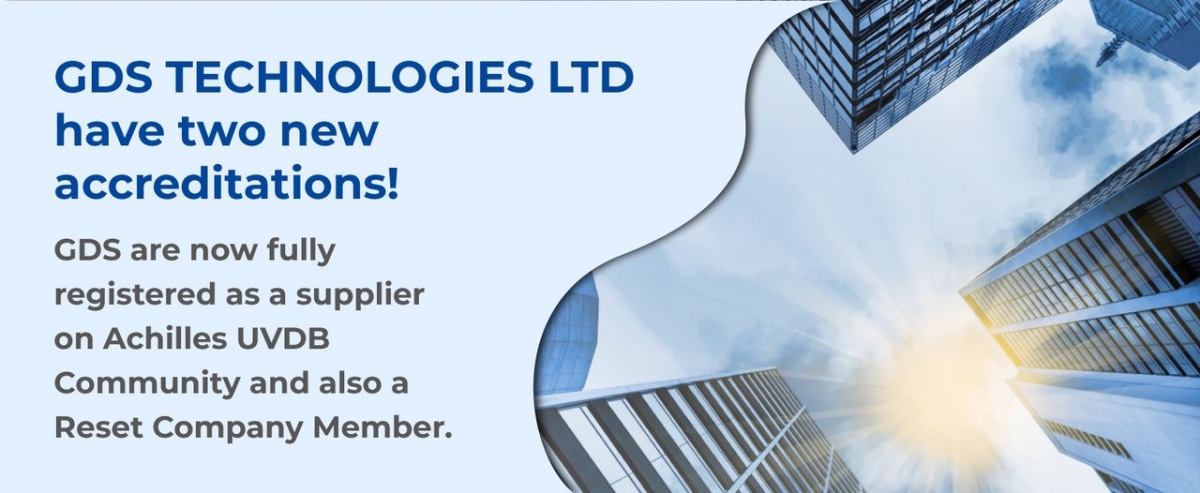 New Accreditation - GDS Technologies